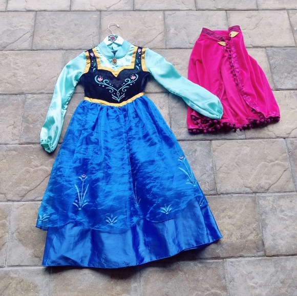 Disney | Costumes | Disney Frozen Ana Dress | Poshmark